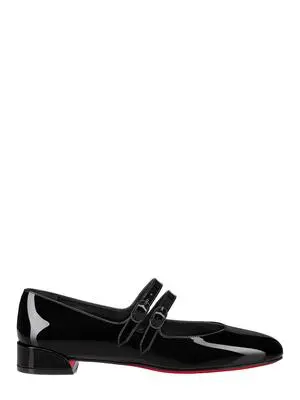 CHRISTIAN LOUBOUTIN Sweet Jane Patent Leather Pumps - Black