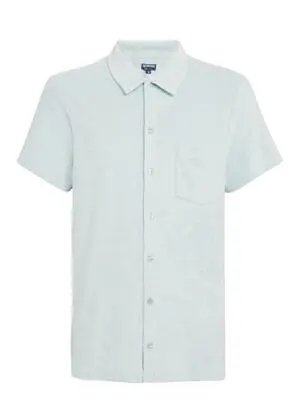Vilebrequin Cotton-blend Terry Charli Shirt - Blue