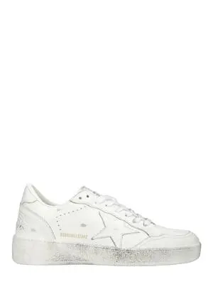 GOLDEN GOOSE Leather Ball Star 2 Sneakers - White