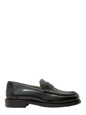 ALLSAINTS Leather Bloom Loafers