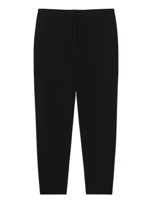 Marina Rinaldi Cady Slim Tailored Trousers - Black
