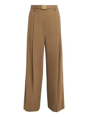 Camilla And Marc Balsam Relaxed Pleated Trousers - Beige