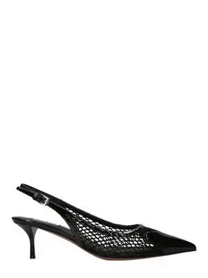 Alaïa Couer Slingback Pumps Black