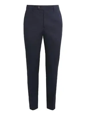 Pal Zileri Cotton Stretch Slim-fit Chinos - Navy