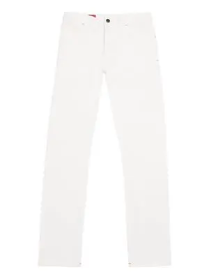 Isaia Straight-Leg Jeans White