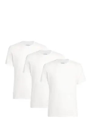 Calvin Klein Stretch-cotton T-shirts - White