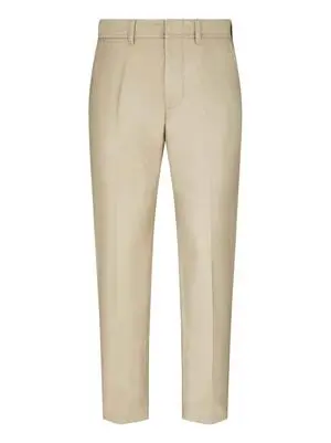 TOM FORD Brushed Cotton Chinos - Beige