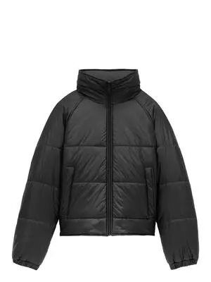 Saint Laurent Quilted Puffer Jacket - Black