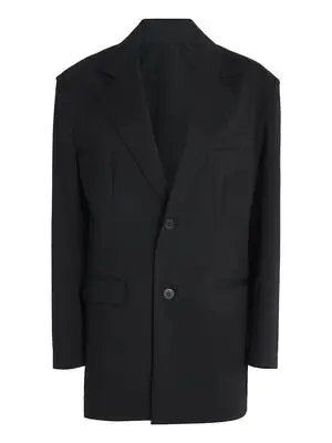 Issey Miyake Cotton-blend Blazer - Black