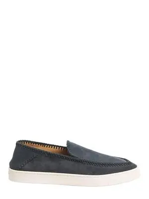 Giorgio Armani Suede Loafers - Blue