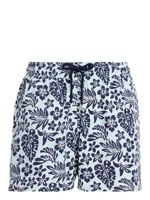 Vilebrequin Jungle Leaves Moorise Swim Shorts - Blue