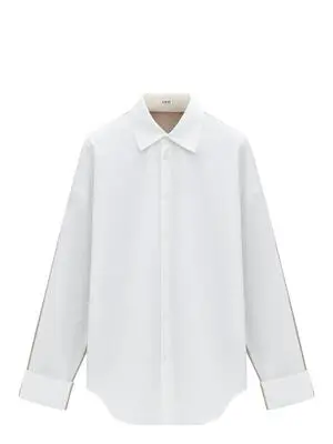 Loewe Cotton-wool Hybrid Shirt - White