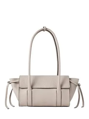 Mulberry Mini Leather Soft Bayswater Shoulder Bag White