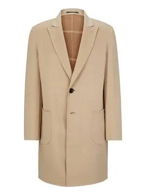 BOSS Camel Hair Overcoat - Beige