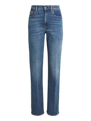 Polo Ralph Lauren High-rise Straight Jeans - Blue