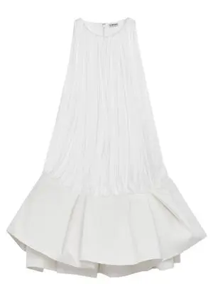 Loewe Flamenco Mini Dress - White
