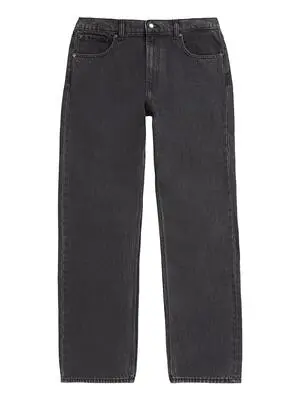 7 For All Mankind Modern Straight Jeans - Black