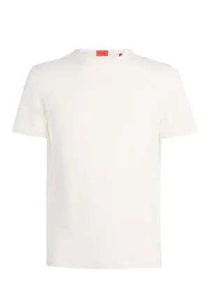 Isaia Cotton T-shirt - White
