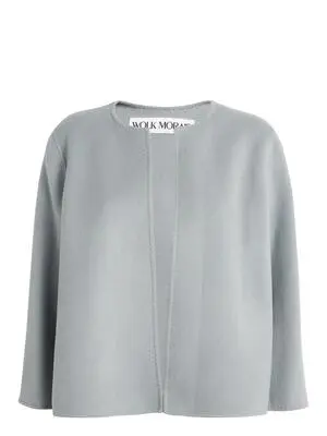 WOLK MORAIS Paletot Cashmere Jacket Grey
