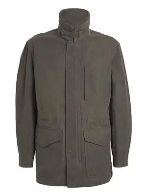 PURDEY Cotton-Linen Range Field Jacket