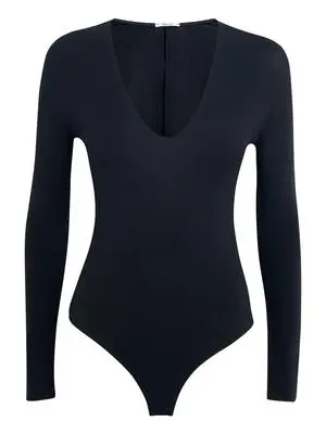 WOLFORD V-Neck Bodysuit