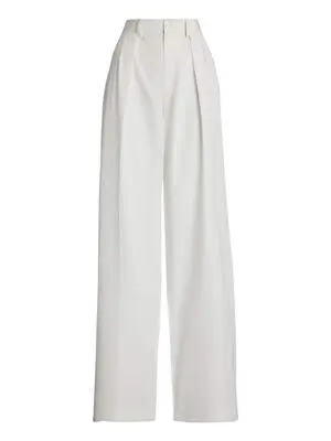 Ralph Lauren Cotton Jody Tailored Trousers - White