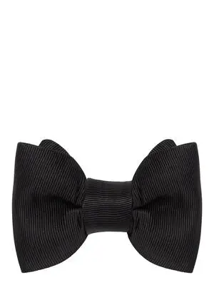 TOM FORD Silk Grosgrain Pre-tied Bow Tie - Black