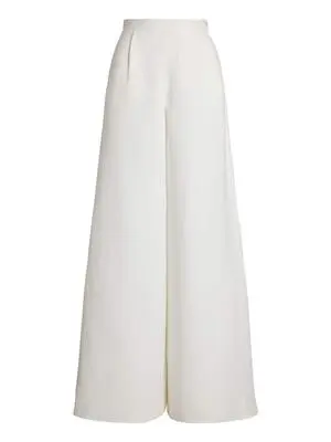 Ralph Lauren Linen-blend Palazzo Trousers - White