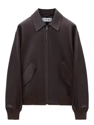 LOEWE Leather Aviator Jacket