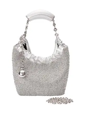 Loewe Mini Squeeze Top-handle Bag - Silver