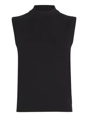 Max Mara Knitted Tank Top - Black