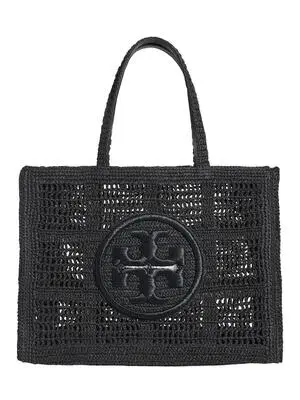Tory Burch Large Crochet Ella Tote - Black