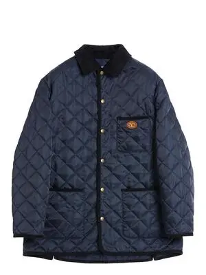 Valentino Garavani Vlogo Quilted Jacket - Navy