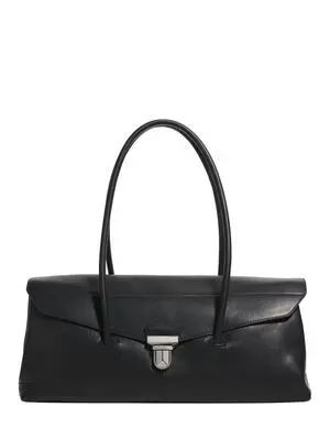 LEMAIRE Nappa Leather Gear Shoulder Bag - Black