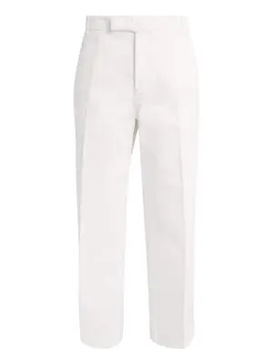Thom Browne Cotton Twill Utility Trousers - White