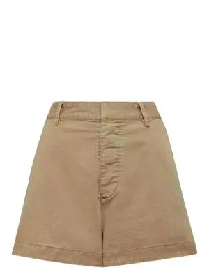 Dsquared2 Cotton Shorts - Neutrals