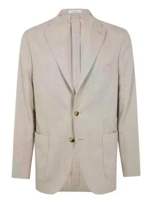 Boglioli Wool Blazer - Neutrals