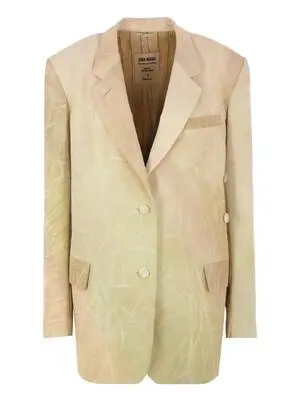 UMA WANG Single-breasted Blazer - Neutrals