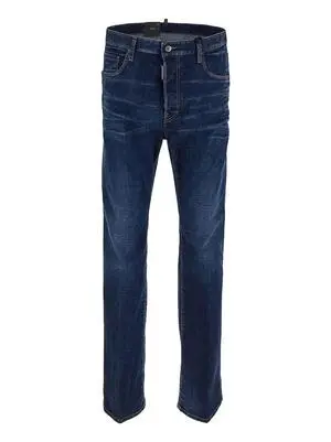 Dsquared2 Regular Fit Jeans - Blue