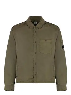C.P. COMPANY Nylon Overshirt - Green