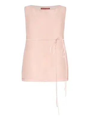 Altuzarra Siggi Silk Top - Light Pink