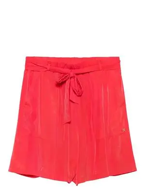 Liu Jo Logo-plaque Shorts - Red