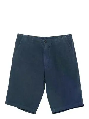 Corneliani Linen Shorts - Blue