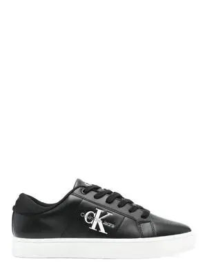 Calvin Klein Logo-debossed Sneakers - Black