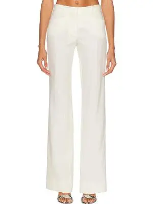 TOM FORD Tailored Low Waisted Pant - Champagne Silver