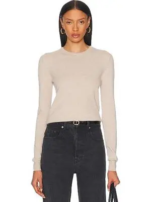 Saint Laurent Cashmere Sweater Beige Clair