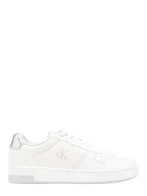 Calvin Klein Logo-debossed Sneakers - White