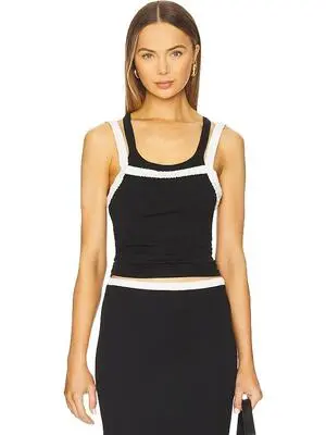 THE LINE BY K Salome Tank Top - Black