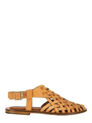 MANSUR GAVRIEL Woven Sandal - Cammello