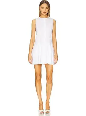 Theory Sleeveless Button-down Mini Dress - White